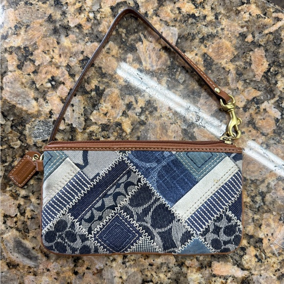 Coach | Bags | Vintage Coach Signature Denim Patchwork Designer ...